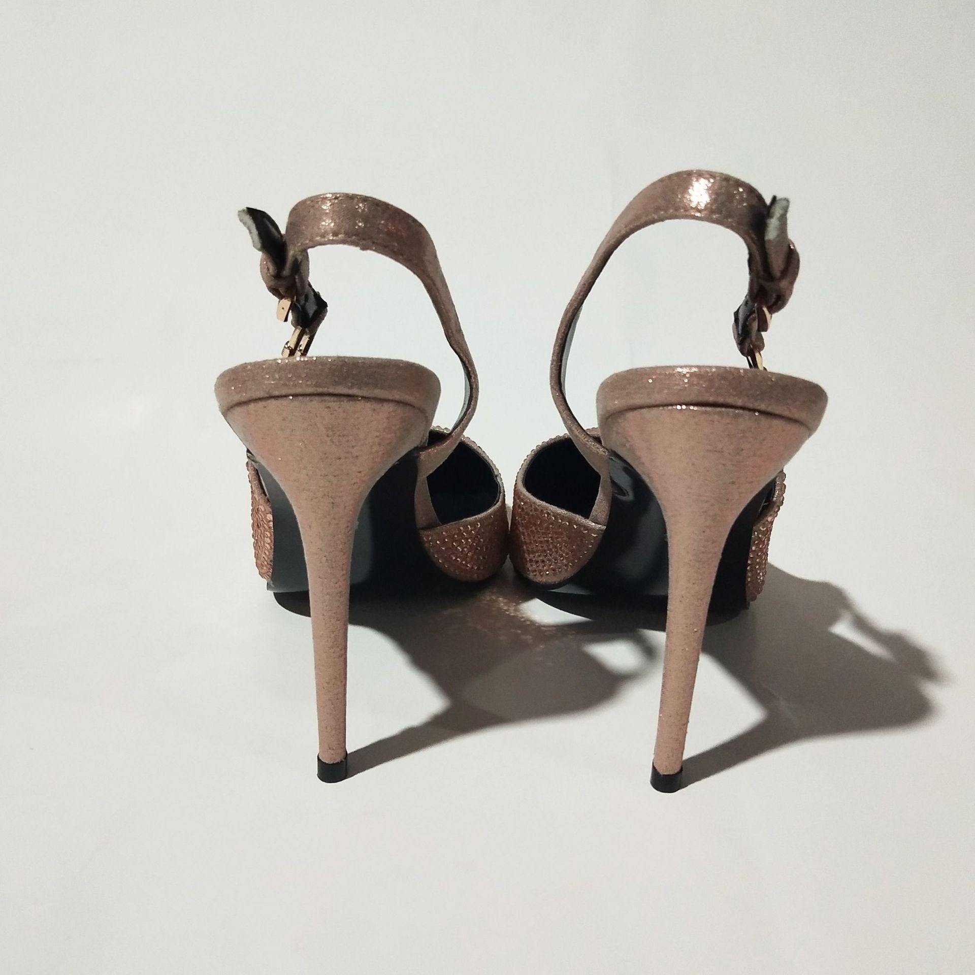 Full Diamond Stiletto Heel Sandals – Premiwear.com